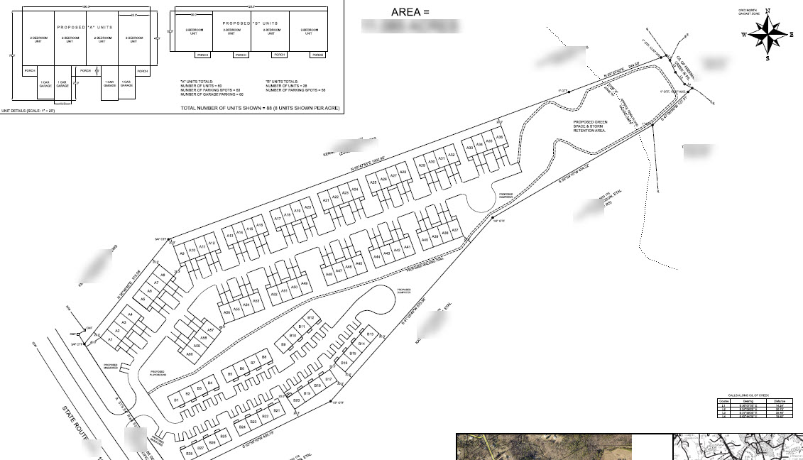 Proposed lots – Wakefield Group, LLC